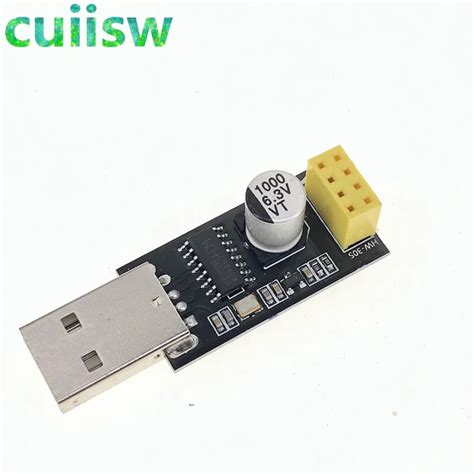 Esp01โปรแกรมเมอร์อะแดปเตอร์ Uart Ch340 Usb Esp8266 Esp 01 Wifi ไร้สายโมดูลการสื่อสารไมโคร