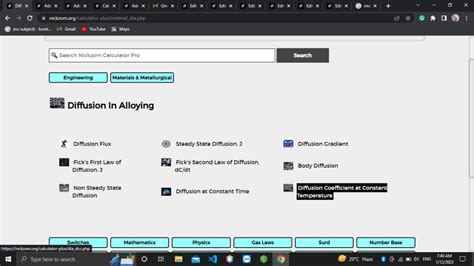 How To Calculate And Solve For Diffusion Coefficient At Constant Temperature Diffusion In Alloying