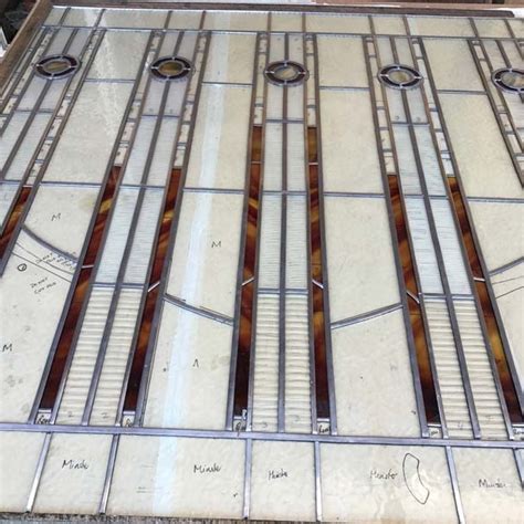 The Encapsulation Process Stained Glass And Leaded Lights