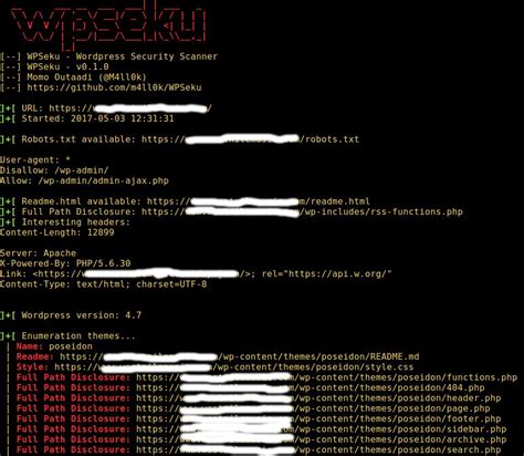 Wpseku安装与使用:wordpress 安装漏洞扫描器 Wordpress主题 珊瑚贝 Wpseku安装与使用:wordpress 安装漏洞扫描器 Wordpress主题 珊瑚贝