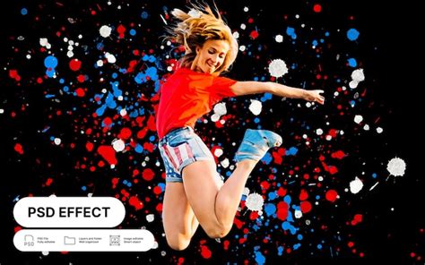 Free Psd Splash Photo Effect