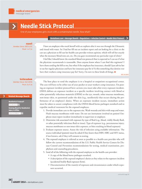Fillable Online Needle Stick Protocol Fax Email Print Pdffiller