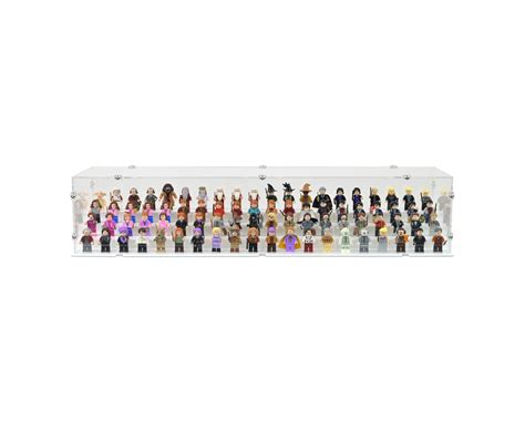 Acrylic Displays For Your Lego Models 80 LEGO Minifigures Display Case