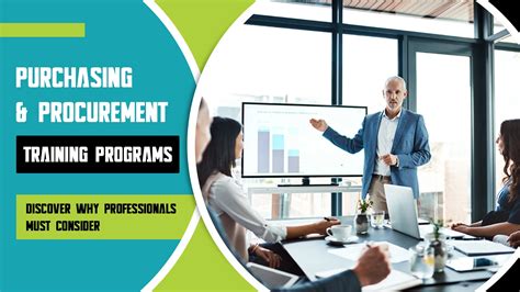 Why Professionals Consider Purchasing And Procurement Training