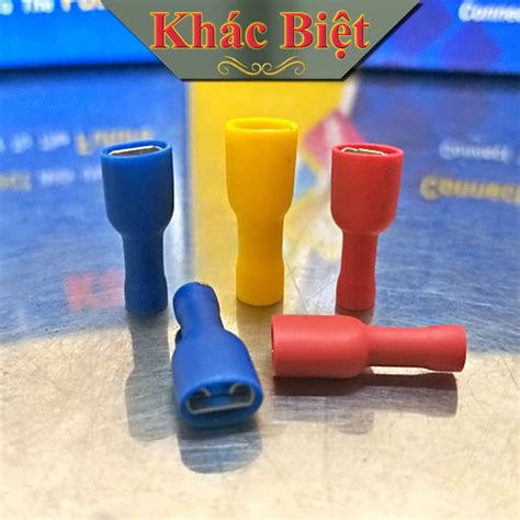 Đầu Cos Ghim Dẹp Cao Cấp Kst Bằng đồng Bấm Nối Dây điện Fdfv Shopee