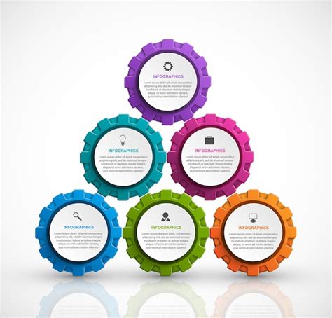 인포 그래픽 무료 벡터