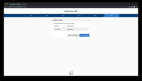cómo instalar fork cms con nginx en debian 9 howtoforge
