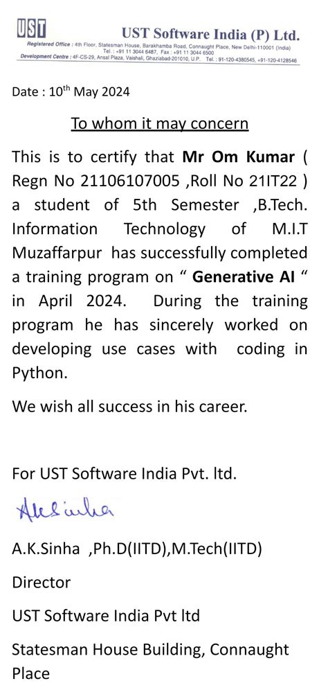 om kumar on linkedin generativeai artificialintelligence machinelearning continuouslearning…