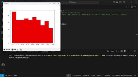 Analyzing and Plotting Weekly Temperature Data Using NumPy and Matplotlib - YouTube