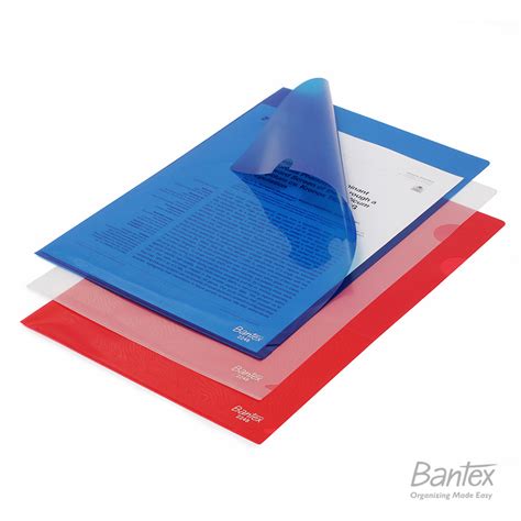 Stopmap Plastik Bantex L Folder Ukuran Folio Size 015 Mm
