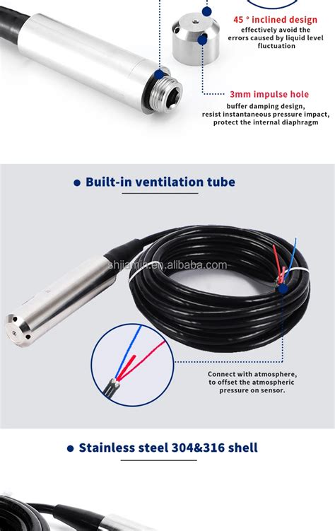 Rs485 Diesel Fuel Oil Tank Level Measuring Indicator Industrial Engine