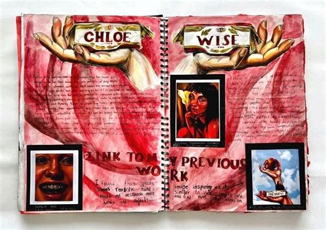 Gcse Art New Gcse Art Specification Component 1 Sketchbook Development