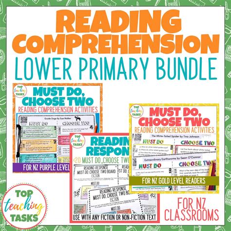 Lower Primary Reading Comprehension Bundle Top Teaching Tasks