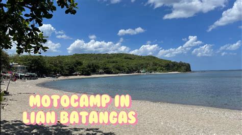 Beach Camping At Lian Batangas El Paye Resort Youtube