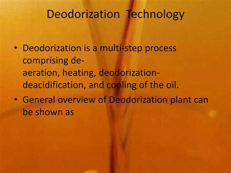 Deodorization Pptx