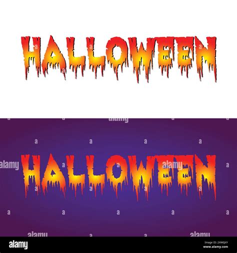 Haunted Letters Stock Vector Images Alamy