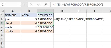 FunciÓn Logica Si En Excel