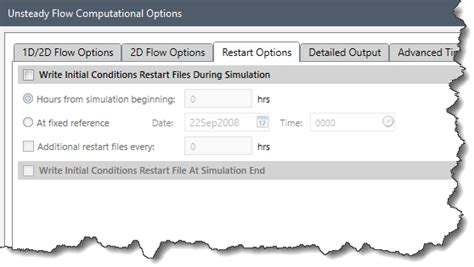 Restart Options Civilgeo Knowledge Base