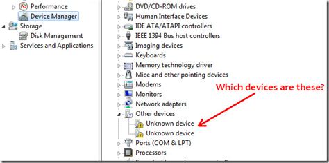 Identify Windows 7 Unknown Devices In Device Manager