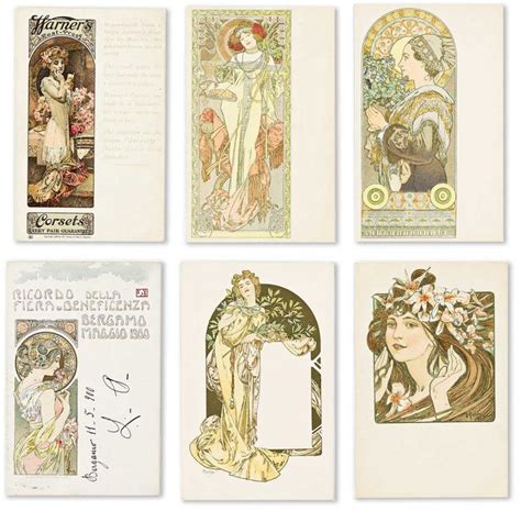 Mucha Postcards Comics And Posters Auction Preview Fine Books And Collections