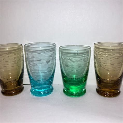 Etched Shot Glasses Etsy