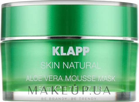 Klapp Skin Natural Aloe Vera Mousse Mask - Маска "Алоэ Вера"для лица ...