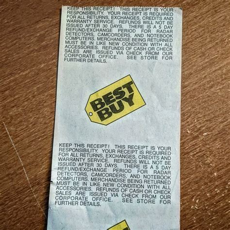 Heres A Best Buy Receipt From 1996 I Found In My Closet