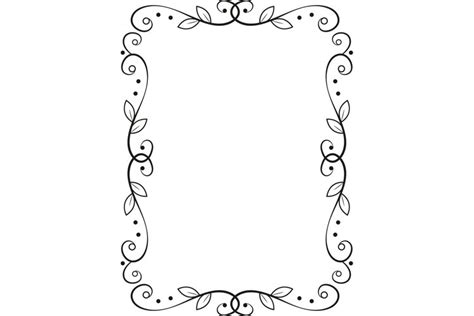 Decorative Vintage Rectangle Frame Ornate Border 3079643