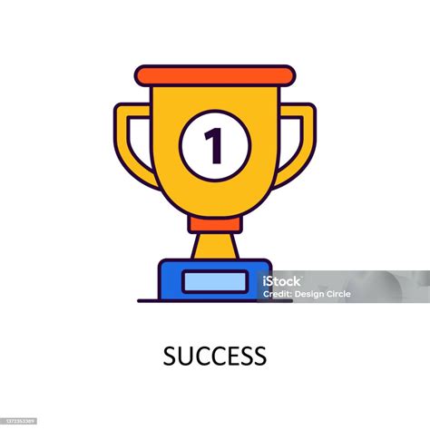 성공 벡터 채워진 윤곽선 아이콘 디자인 그림입니다 흰색 배경 Eps에 핀테크 기호 10 파일 모양에 대한 스톡 벡터 아트 및 기타 이미지 Istock