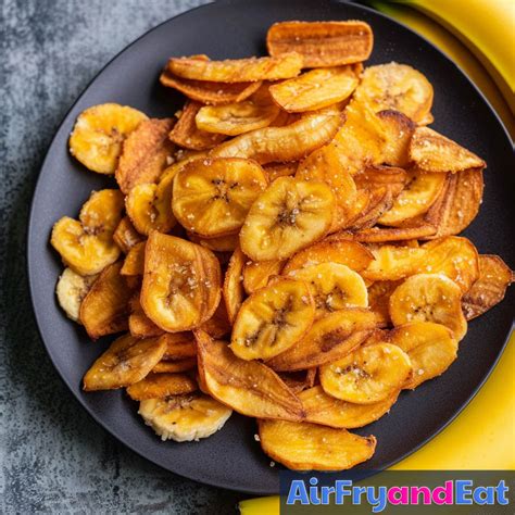 Air Fryer Banana Chips Crispy And Easy Recipe Airfryandeat