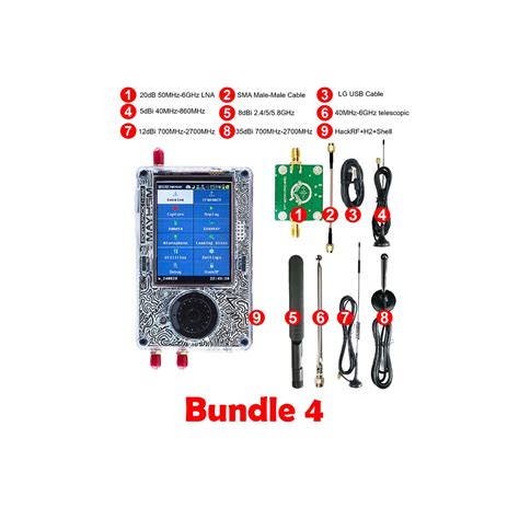 New Generation Hackrf One Portapack H4m Mayhem Signature Edition
