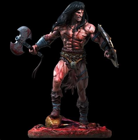 Conan Comics Version Stl 3d Print Files