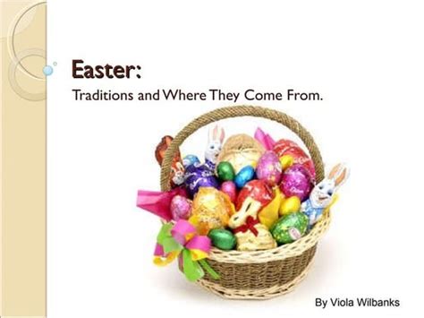 Easter Ppt National And Civic Holidays Holidays