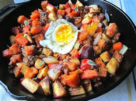 Leftover Love Roasted Root Hash