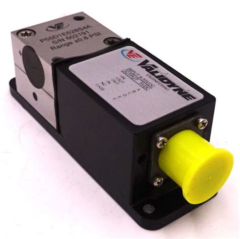 Pressure Transducer P55d1e628s4a Validyne 5vdc New Axxa Motor Control And Automation