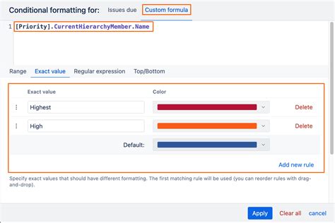 Conditional Formatting Of Bar Graph Questions And Answers Eazybi Community