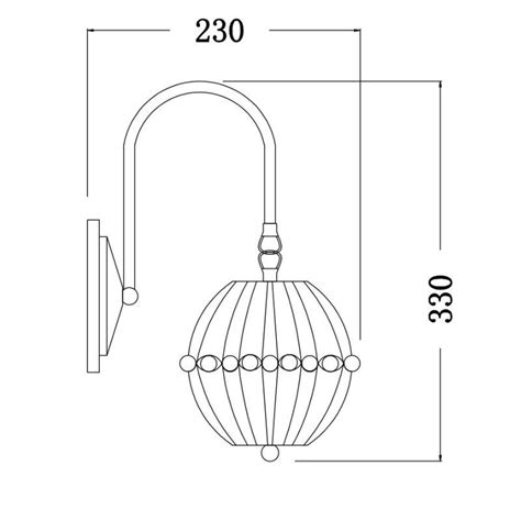 מנורת קיר Yahalom חותם