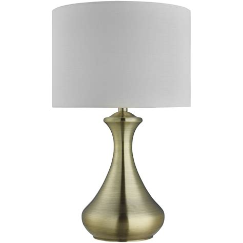 Carlyle Antique Brass Touch Lamp
