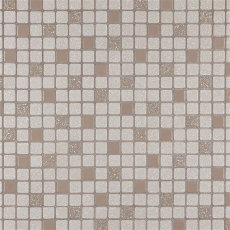 Sample Crystalline Square Beige Porcelain Mosaic Tile Merola Tile