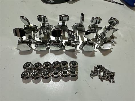 1970s Alvarez 5054 Tuning Machines And Bushings Reverb