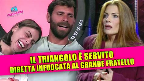 Grande Fratello Domenico Benedetta E Valentina Il Triangolo è Servito