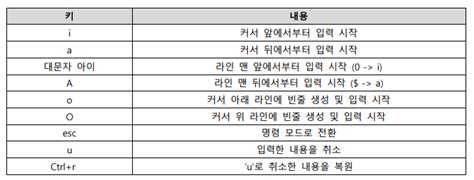 Linux Vi 편집기