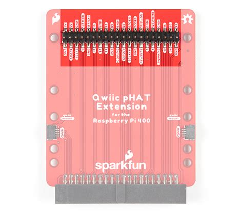Qwiic PHAT Extension For Raspberry Pi 400 Hookup Guide SparkFun Learn