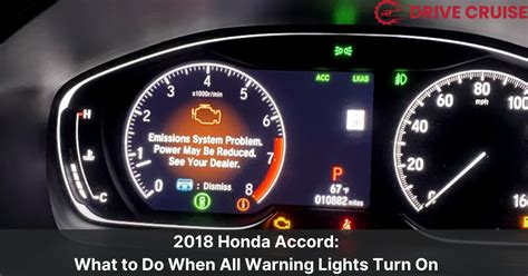 Fixing 2018 Honda Accord All Warning Lights On A Complete Guide