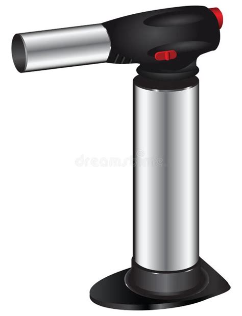 Butane Torch Stock Vector Illustration Of Cookery Clip 40921312