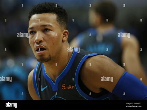 Dallas Mavericks Guard Jalen Brunson On The Court In The Second Half Of