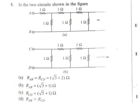 in the two circuits shown in the figure filo