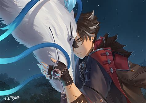 Neuvillette Wriothesley And Neuvillette Genshin Impact And More Drawn By Eltdoa Danbooru