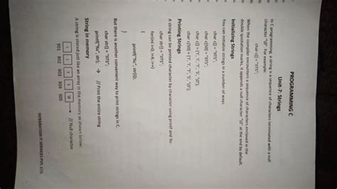 Sakshi Mishra On Linkedin In C Language A String Is A Sequence Of Characters Stored In An Array