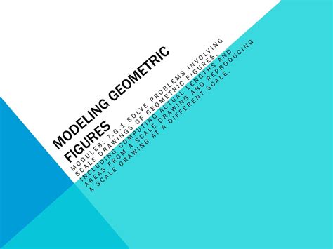 Ppt Modeling Geometric Figures Powerpoint Presentation Free